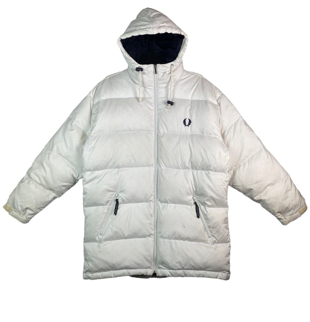Fred Perry × Vintage Fred Perry puffer nuptse jacket puffer jacket down ...