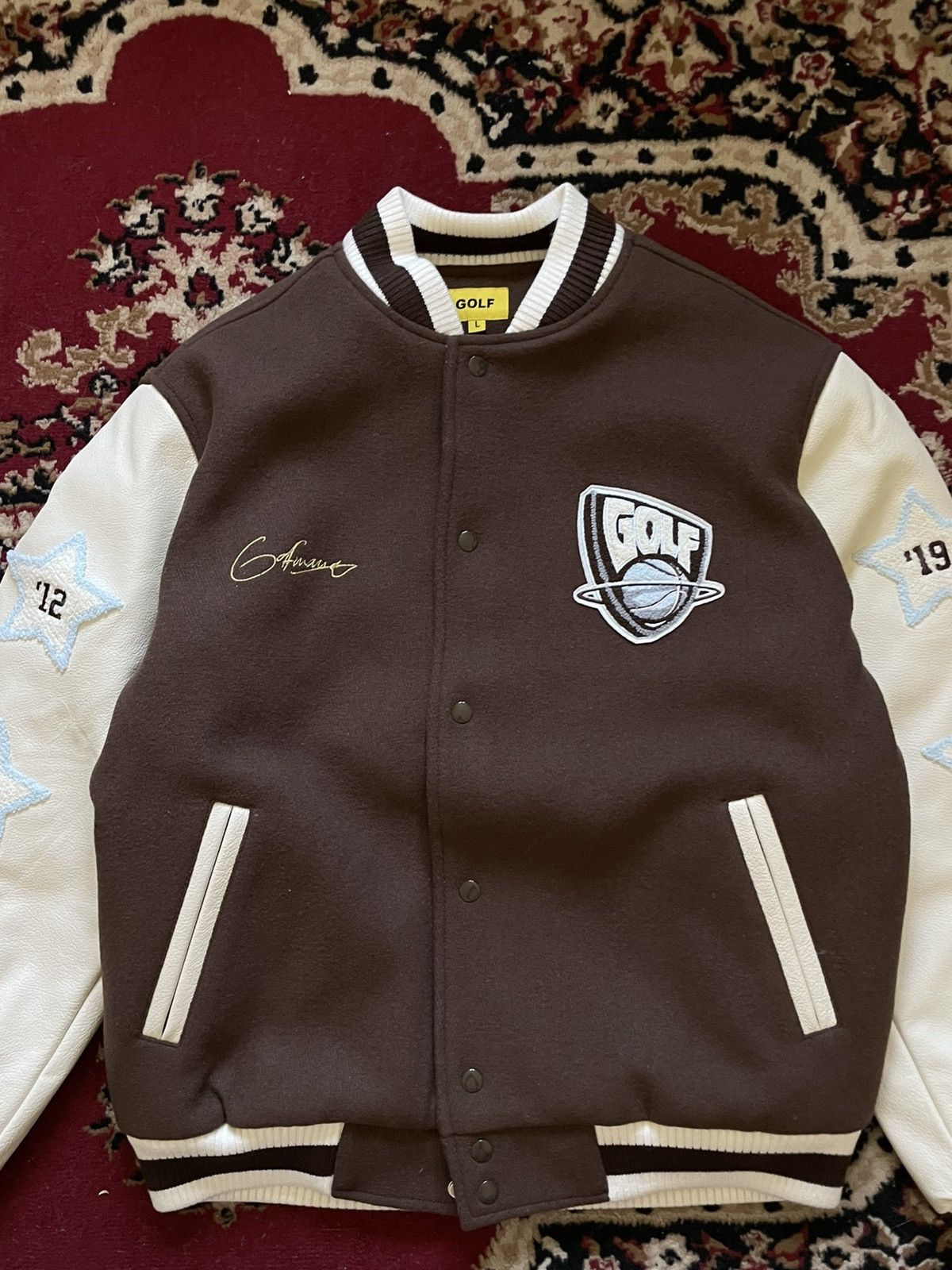 Golf Wang Golf Wang Championship Varsity letterman Jacket | Grailed