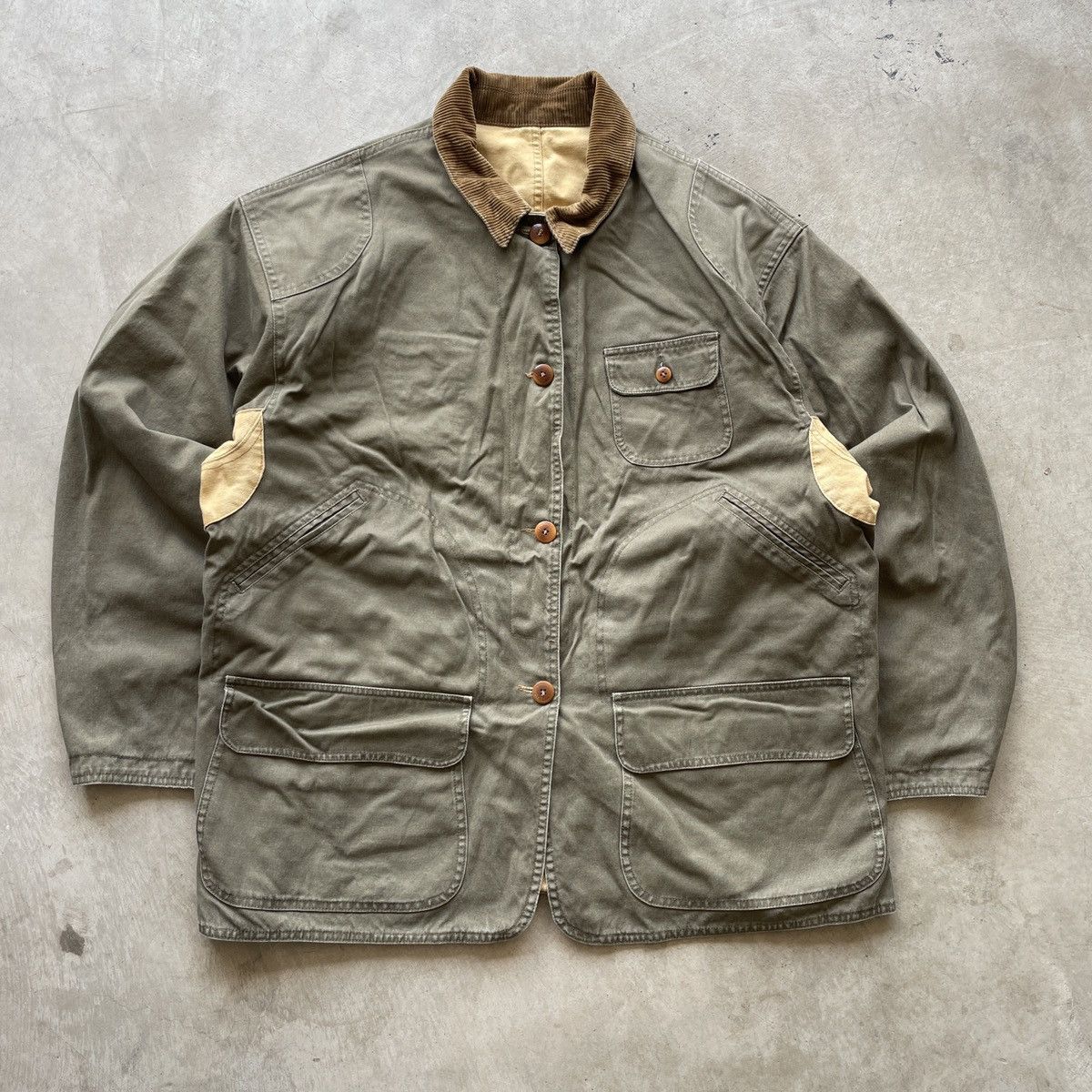 Polo Ralph Lauren × Streetwear × Vintage Vintage Polo Country Reversible Hunting Field Chore ...