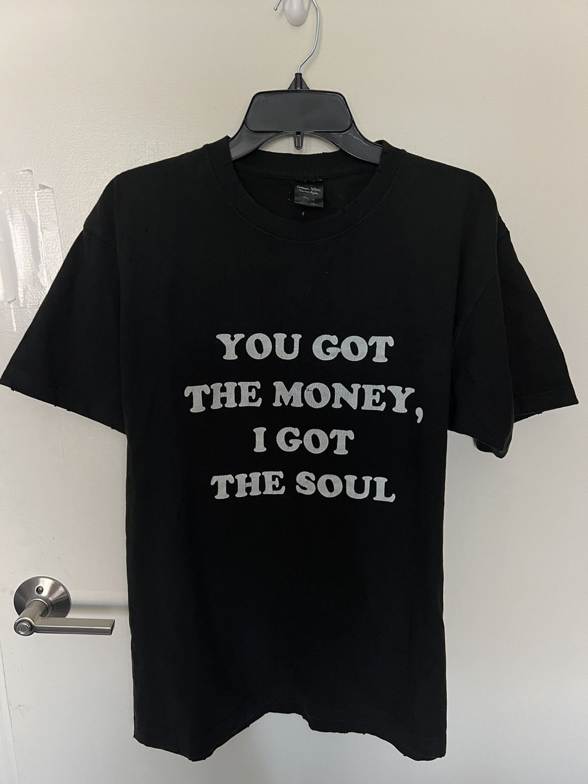 Number (N)ine Number Nine Shirt “You Got The Money, I Got The Soul ...