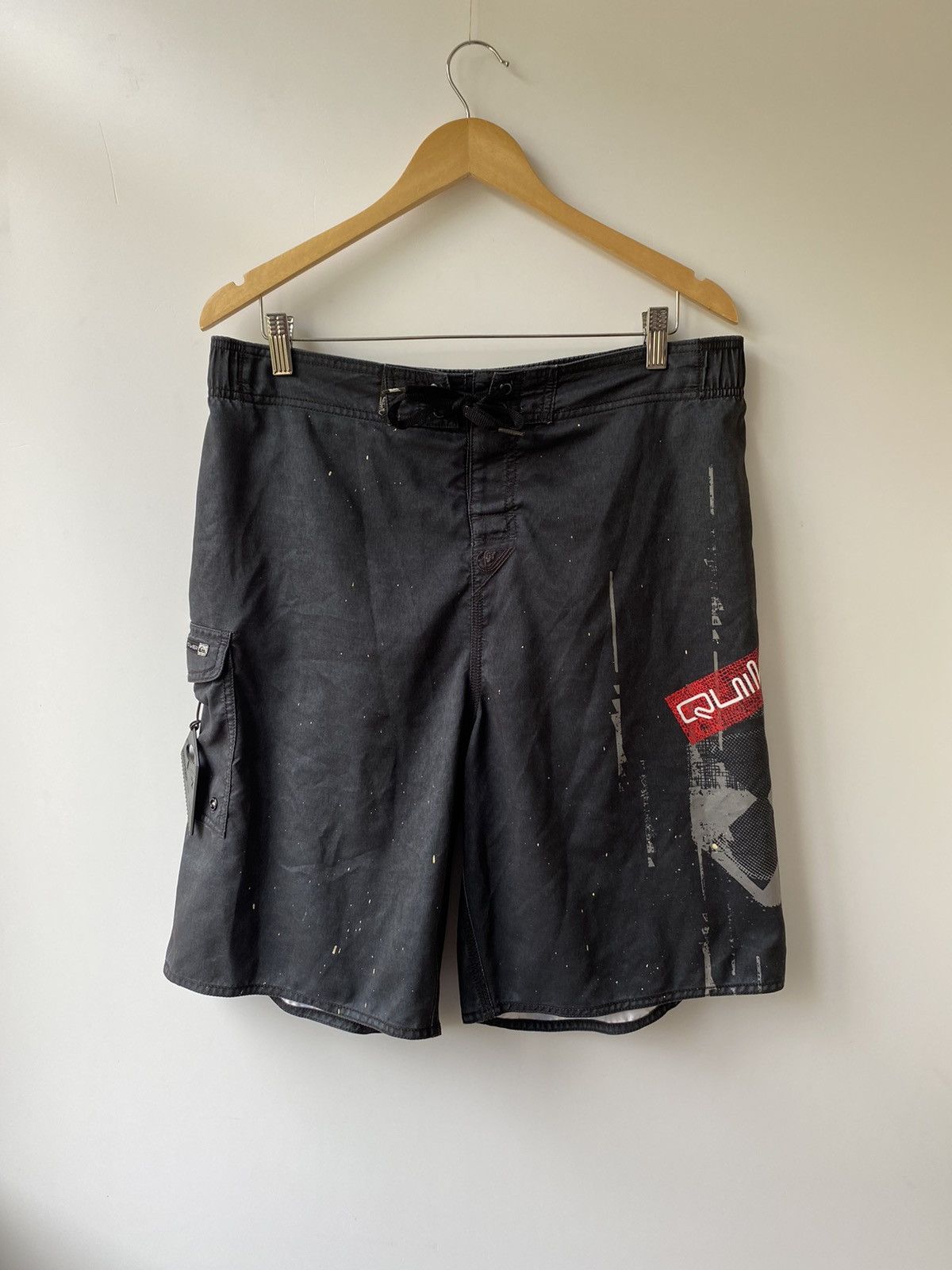 Quiksilver × Surf Style × Vintage 🏄 Quicksilver surf 🏄‍♂️ nylon shorts ...