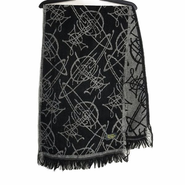 Vivienne Westwood Vivienne westwood glitter orb wool scarf made in italy | Grailed