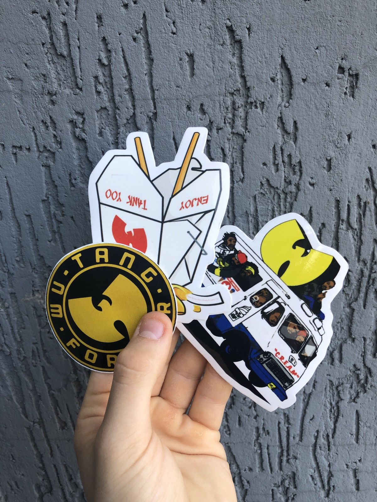 Wu Tang Clan WuTang Clan Sticker Pack Y2K Vinyl Rap Design | Grailed
