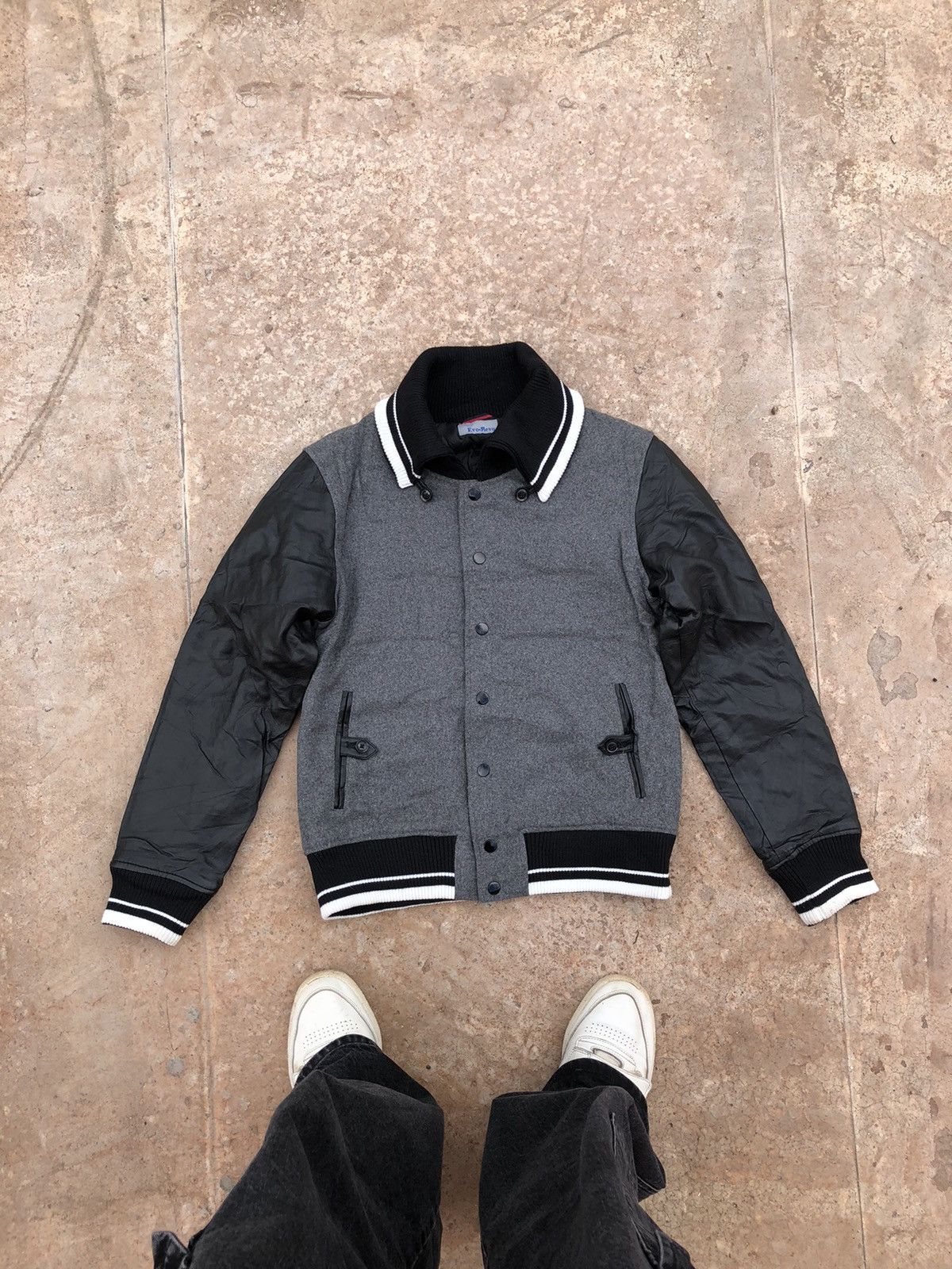 Japanese Brand × Varsity Jacket × Vintage Evo Revo vintage Japanese ...