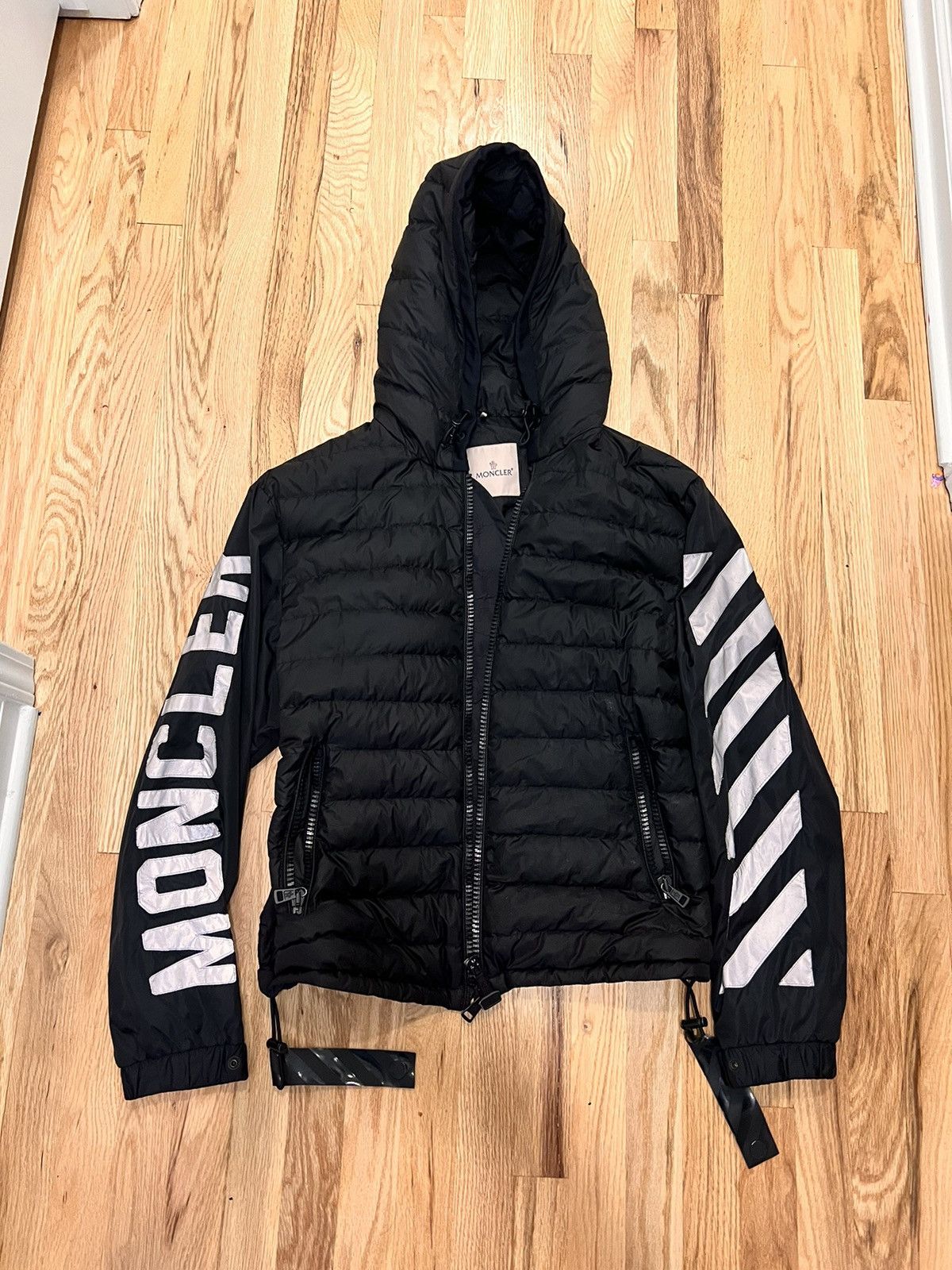 Moncler Moncler x Off-White Light Down Jacket | Grailed