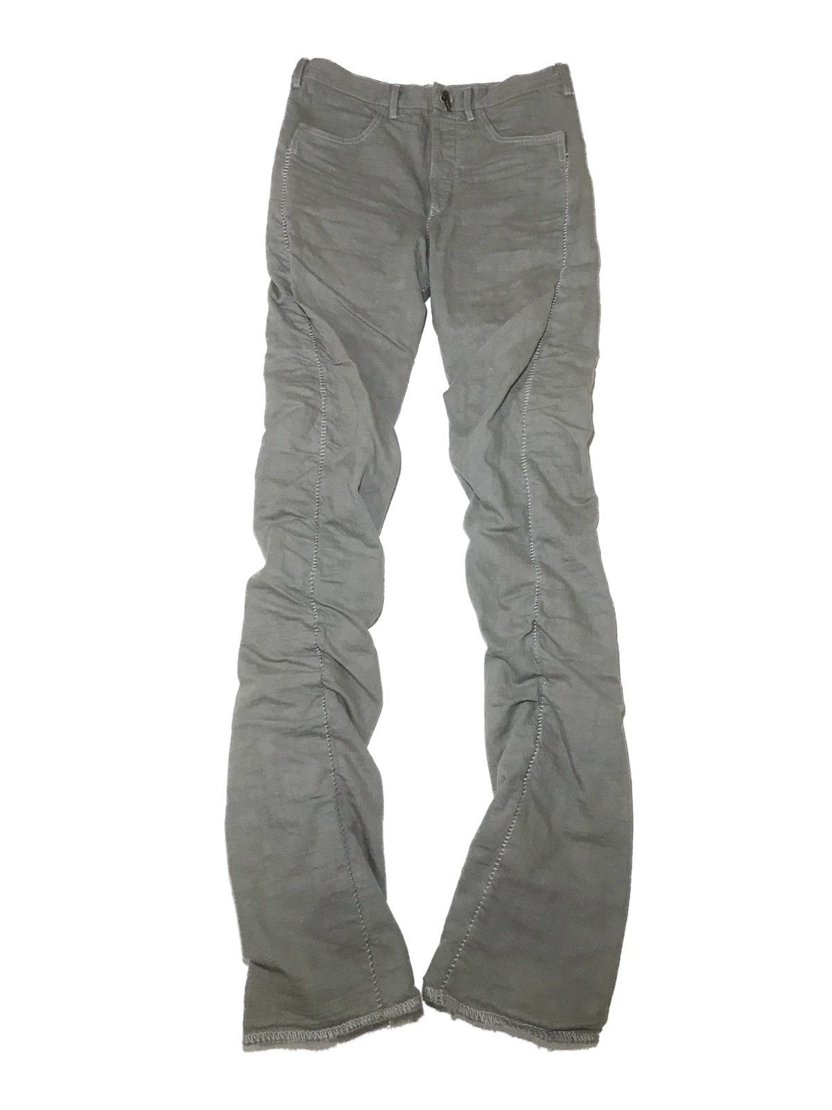 Carol Christian Poell CCP Overlocked Twisted Denim Jeans JM/2181T KIT-W ...