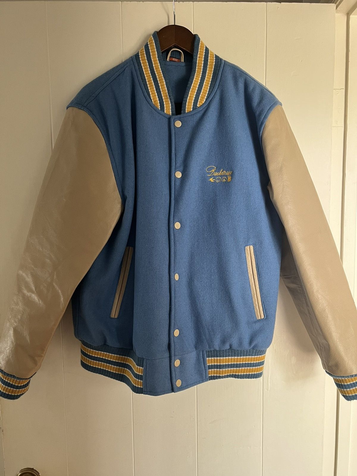 basketcase gallery SAMPLE Varsity Jacket | Grailed