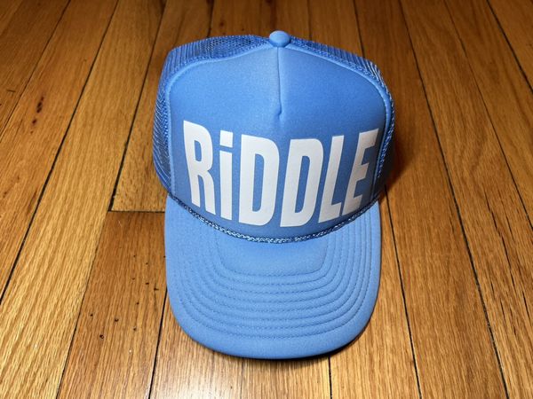 Streetwear Baby Blue RiDDLE Hat | Grailed