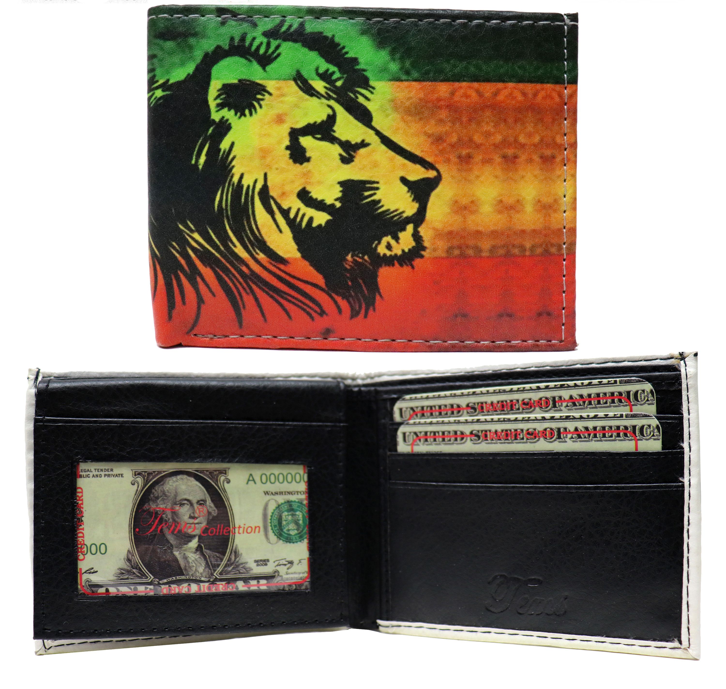 Other Rasta Lion of Judah LOJ Reggae Bi-Fold Bifold Wallet | Grailed