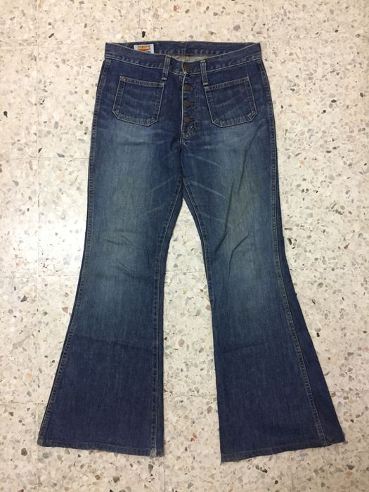 Big John Japanese brand big john flare jeans | Grailed
