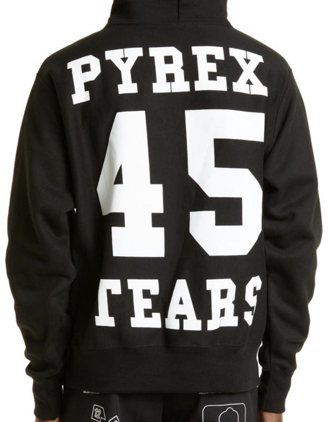 Pyrex Vision Pyrèx Tears (Denim Tears X Pyrèx Vision) - Hoodie - Black ...