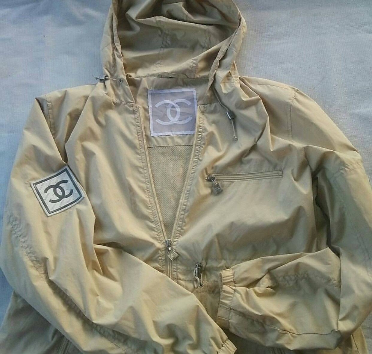Chanel Vintage Chanel Windbreaker Jacket | Grailed