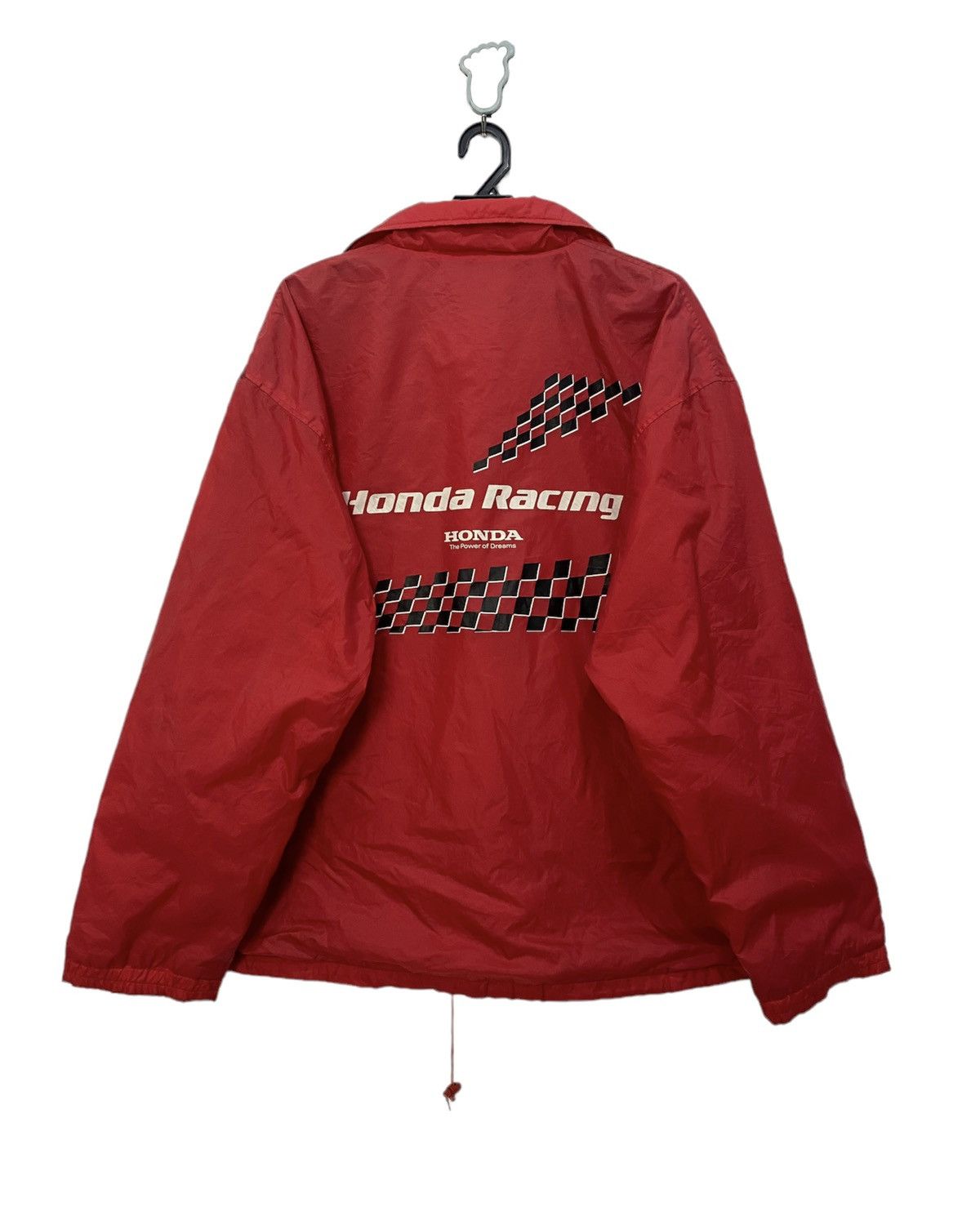 Archival Clothing VINTAGE HONDA RACING TEAM WINDBREAKER JACKET BUTTON ...