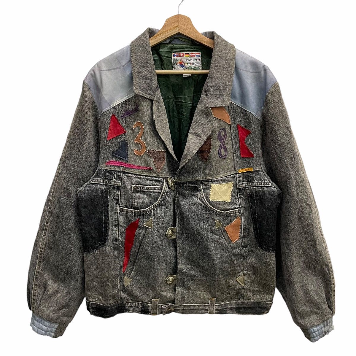 Edwin 🔥 VINTAGE EDWIN DENIM PATCH JACKET | Grailed