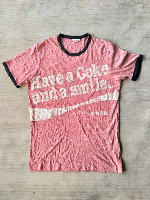 Uniqlo 2013 Uniqlo x Coca-Cola Triblend Ringer T-shirt | Grailed