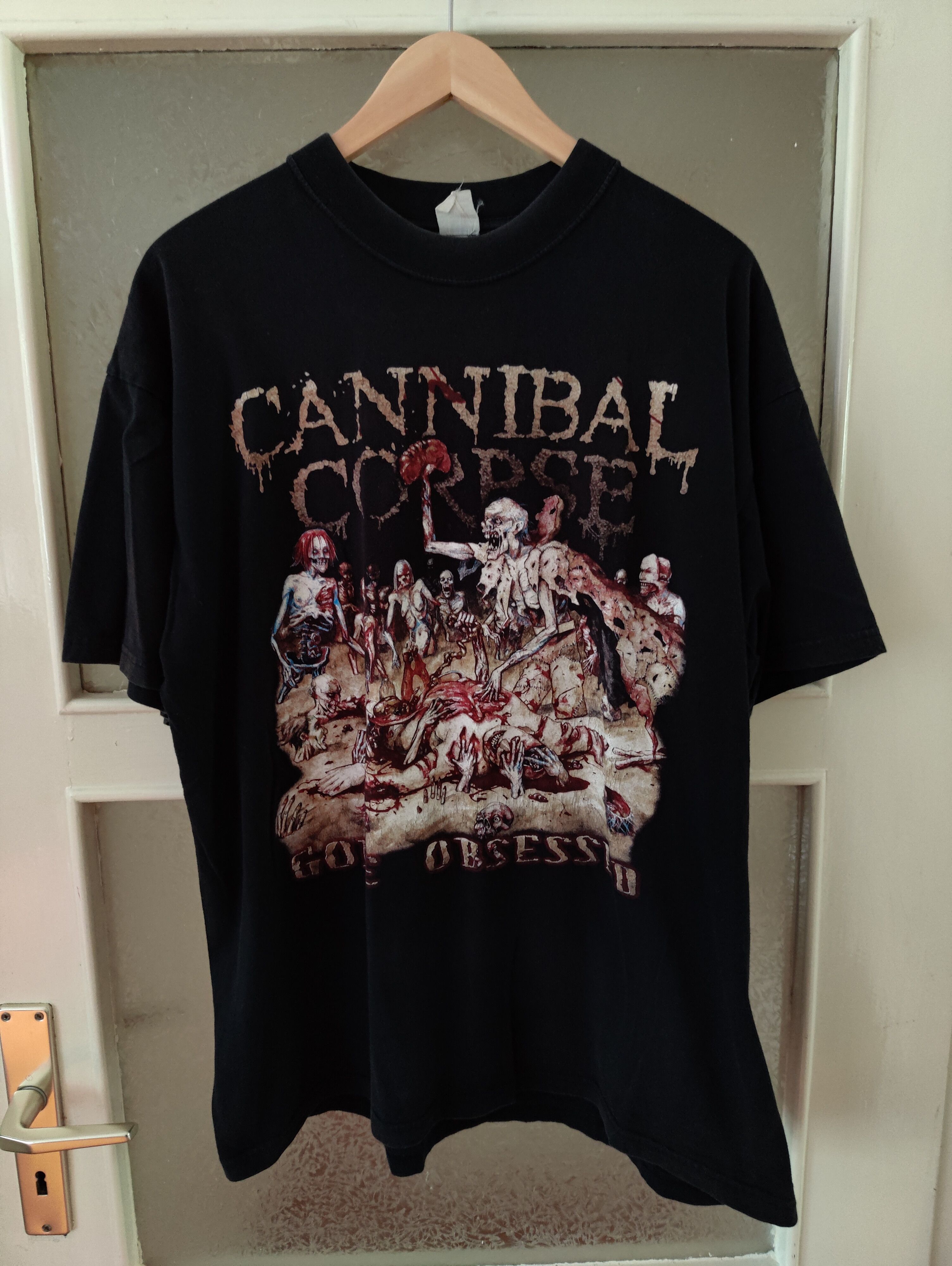Vintage Vintage Cannibal Corpse Gore Obsessed Shirt Death Metal | Grailed