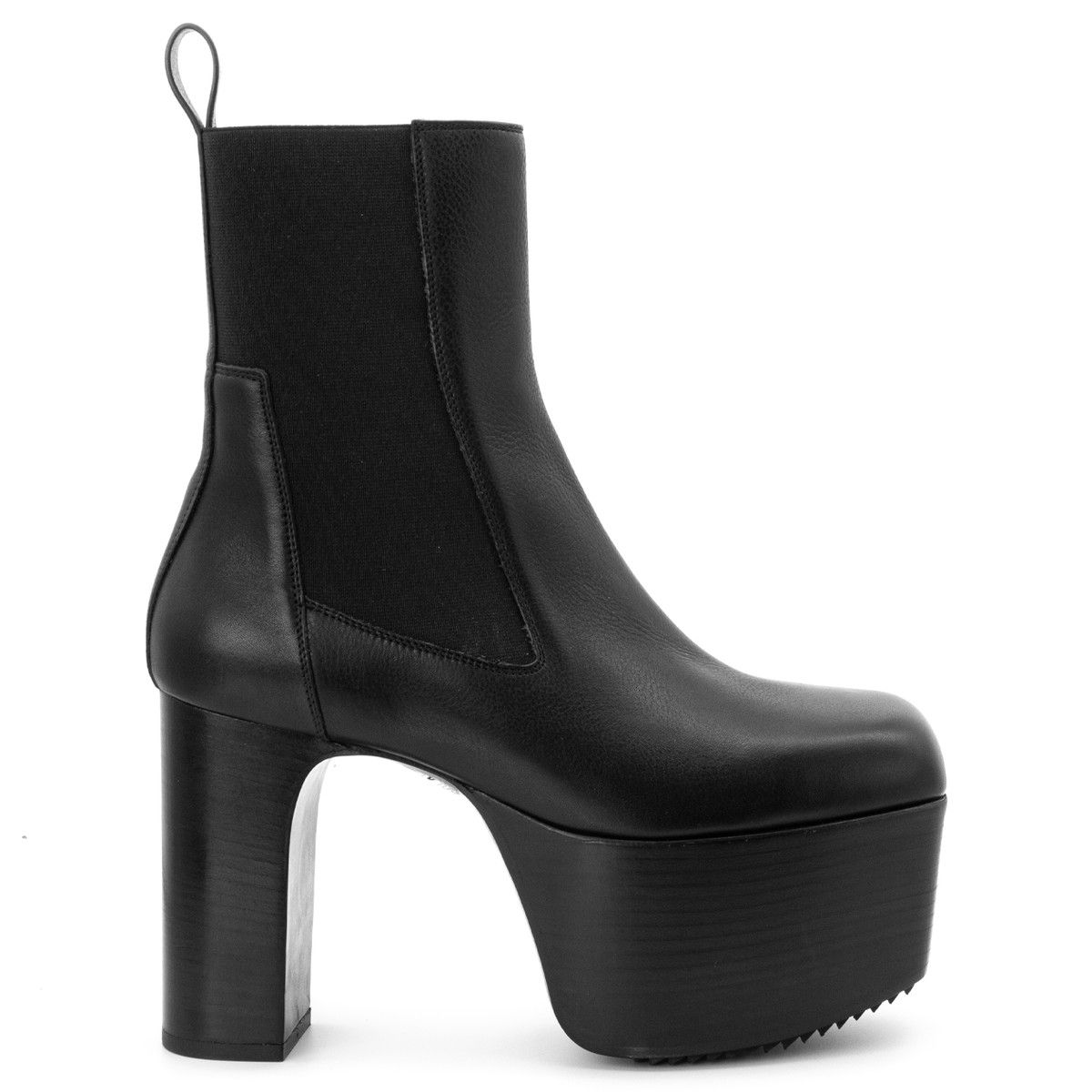 Rick Owens AW20 RICK OWENS "PERFORMA" LEATHER KISS BOOTS 41 | Grailed