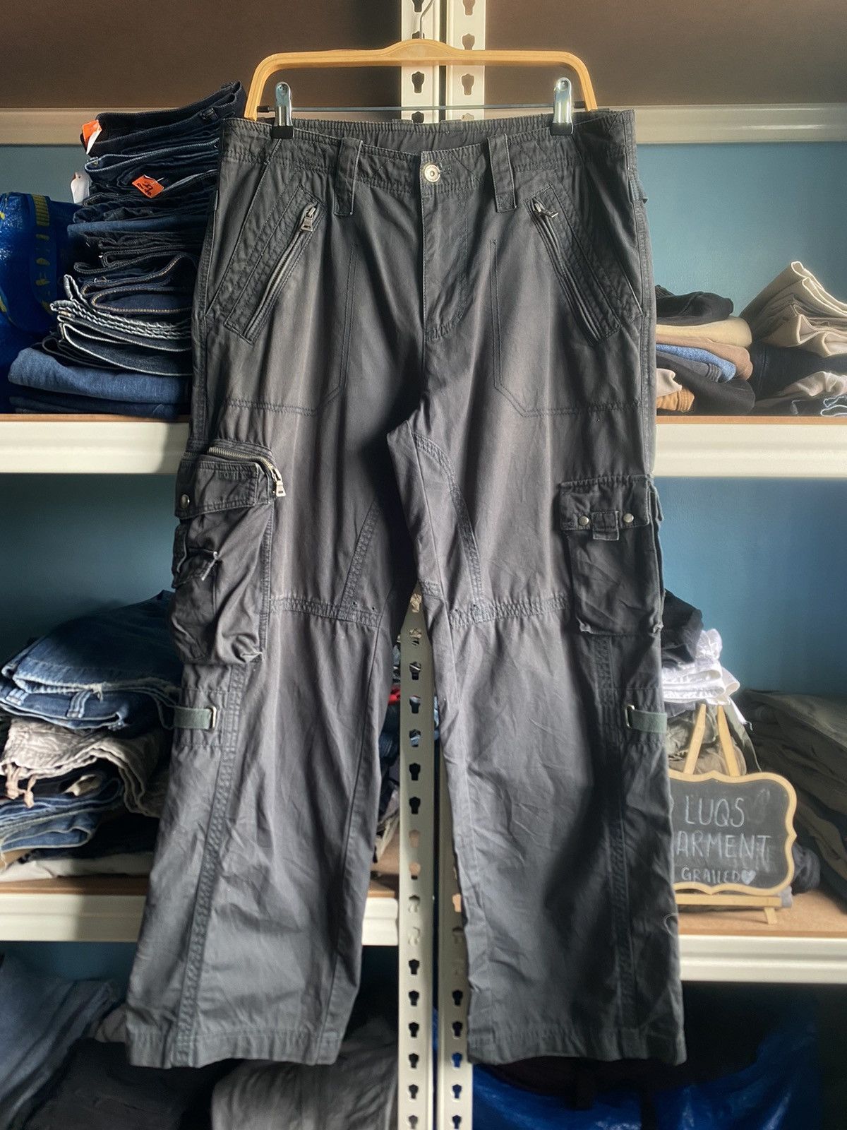 Vintage Vintage Polham Cargo Pants Bondage Green (W34) | Grailed