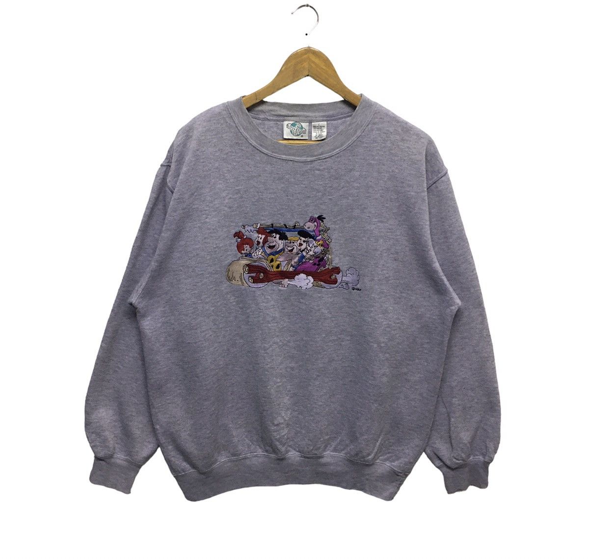 Vintage Blitzz Studios sweatshirt Big Logo mickey mouse cartoon | Grailed