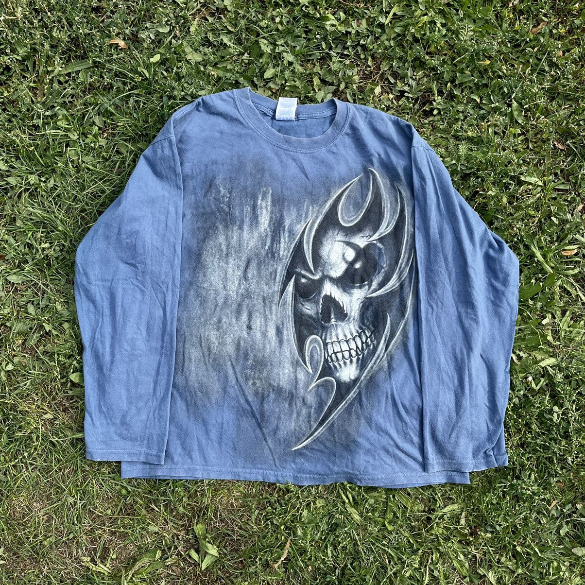 Band Tees × Streetwear × Vintage Vintage Y2K Skulls Vamp Devil Dead ...