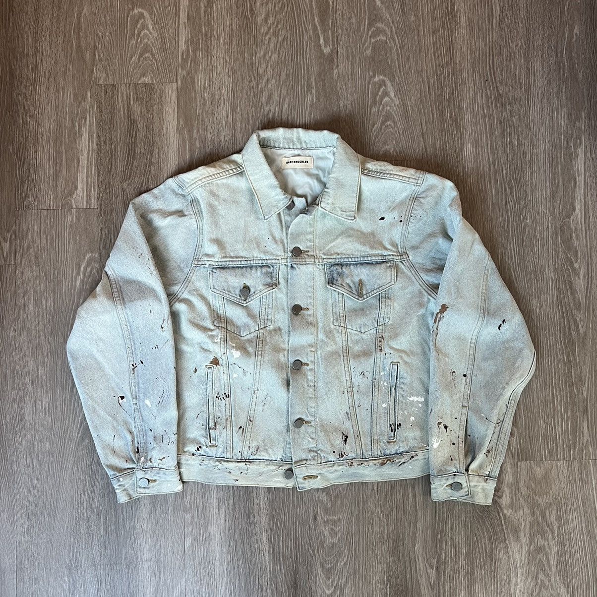 Bare Knuckles Bare Knuckles - Denim Trucker Jacket -Lightwash | Grailed