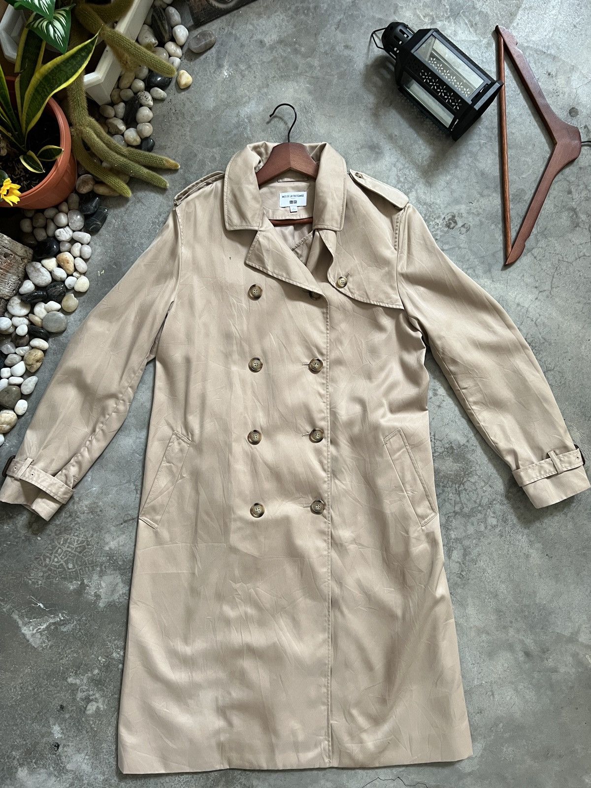 Uniqlo Designer 🖤 Uniqlo X Ines De La Fressange Paris Trench Coat | Grailed