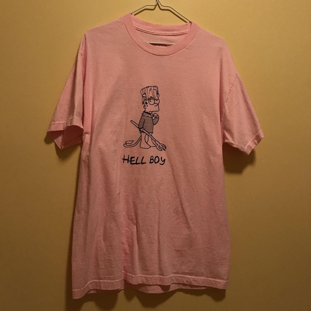 Lil Peep × Superrradical Original Lil Peep Superrradical Hellboy tee | Grailed