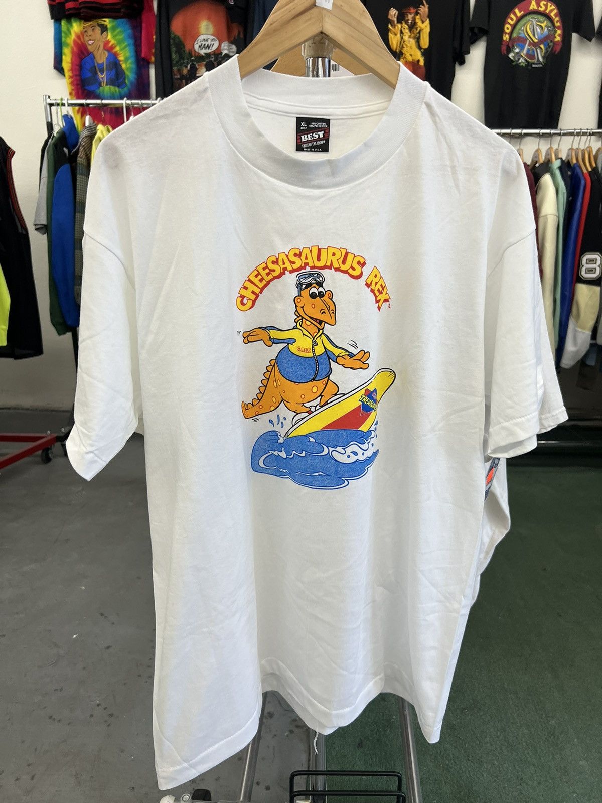 Big Mac × Vintage 80’s Mac n Cheese “cheese-a-saurus-Rex” promo | Grailed