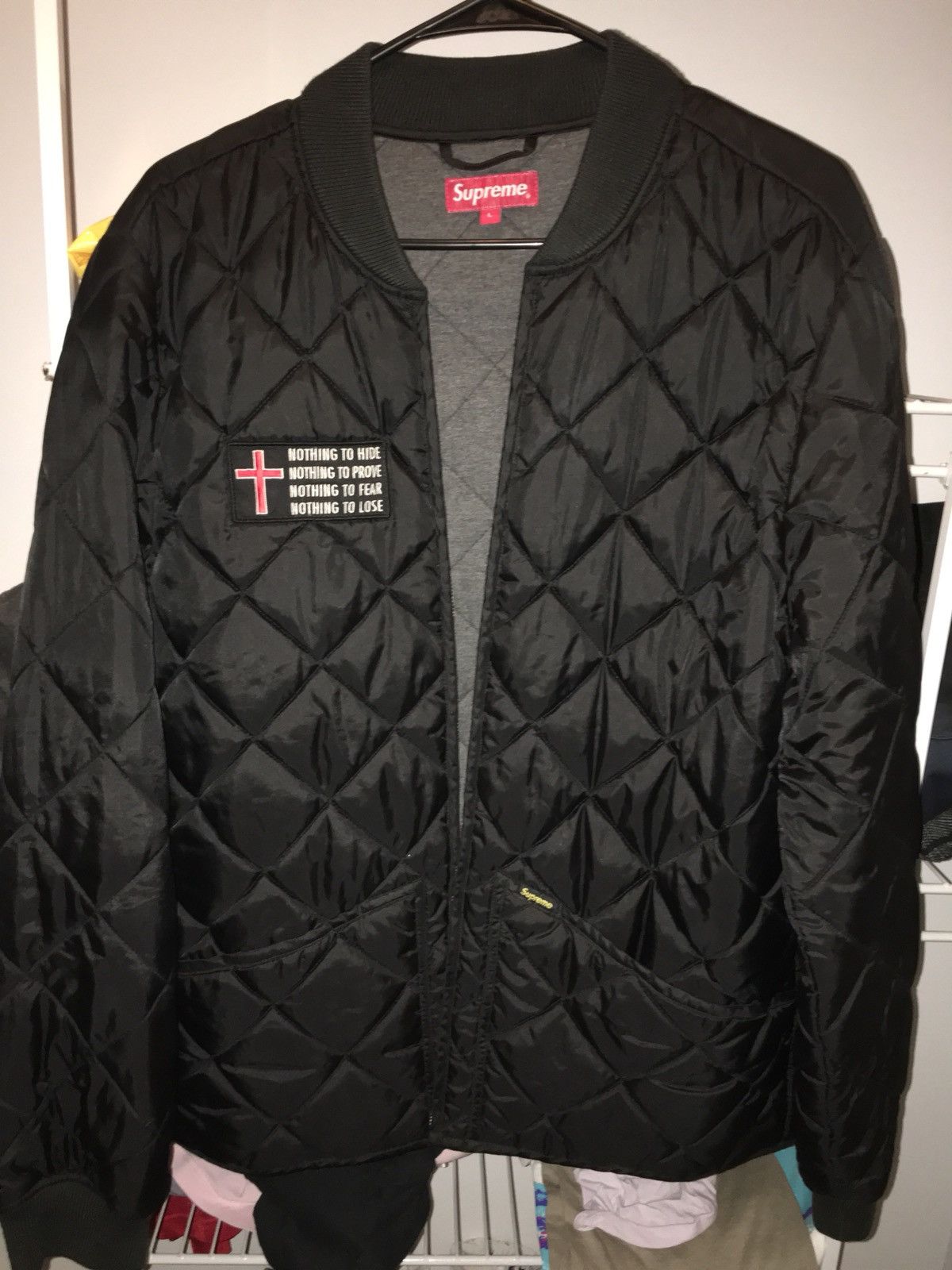 Supreme Supreme Quilted Bomber Jacket | Grailed