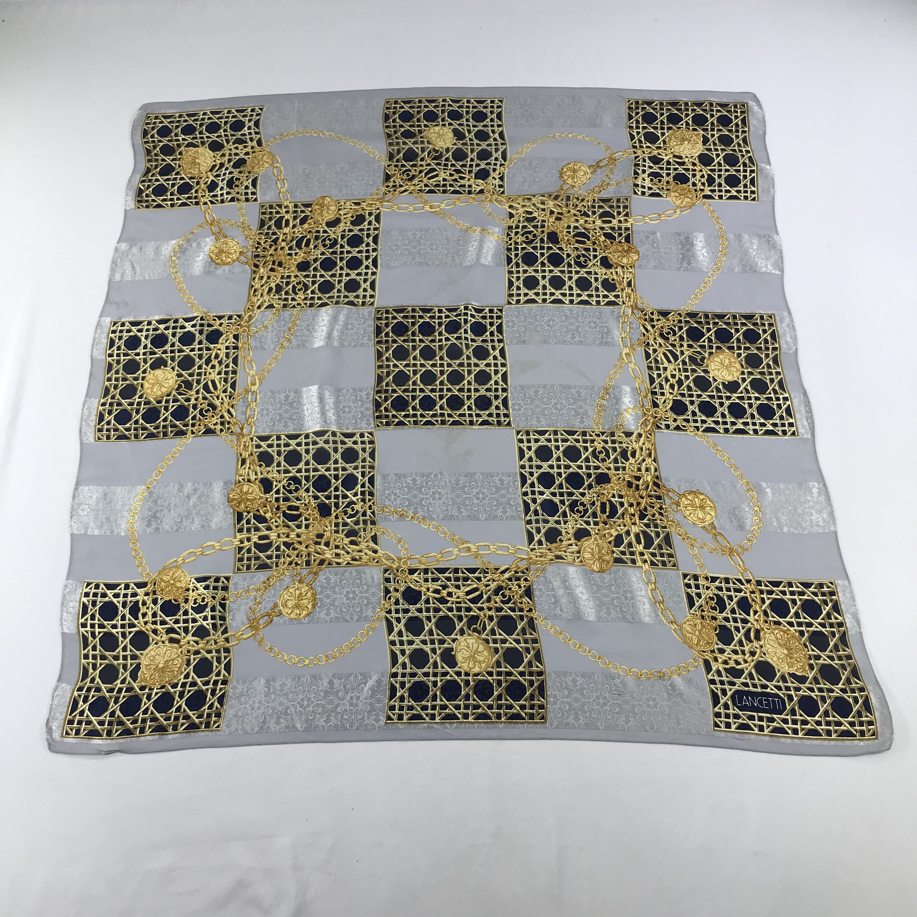 Italian Designers × Lui de Lancetti × Vintage Lancetti Luxury Silk ...