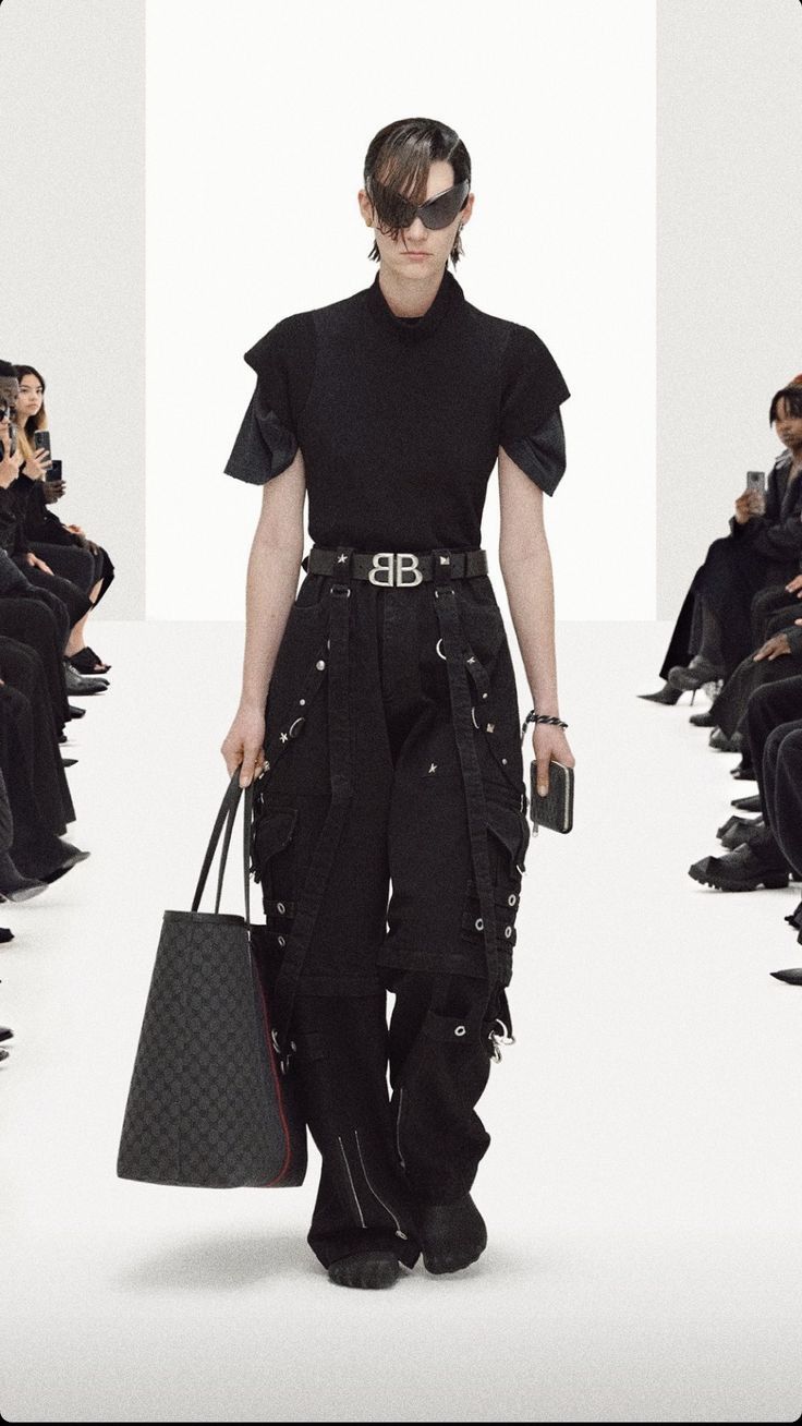 Balenciaga Balenciaga Spring 22 Clones Raver Baggy Denim Pants | Grailed