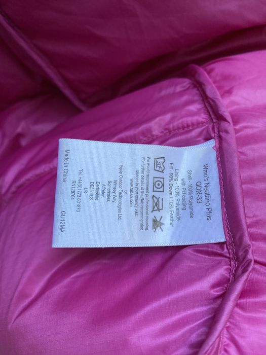 Outdoor Style Go Out! Rab Neutrino Plus Down Pertex ENDURANCE puffer ...