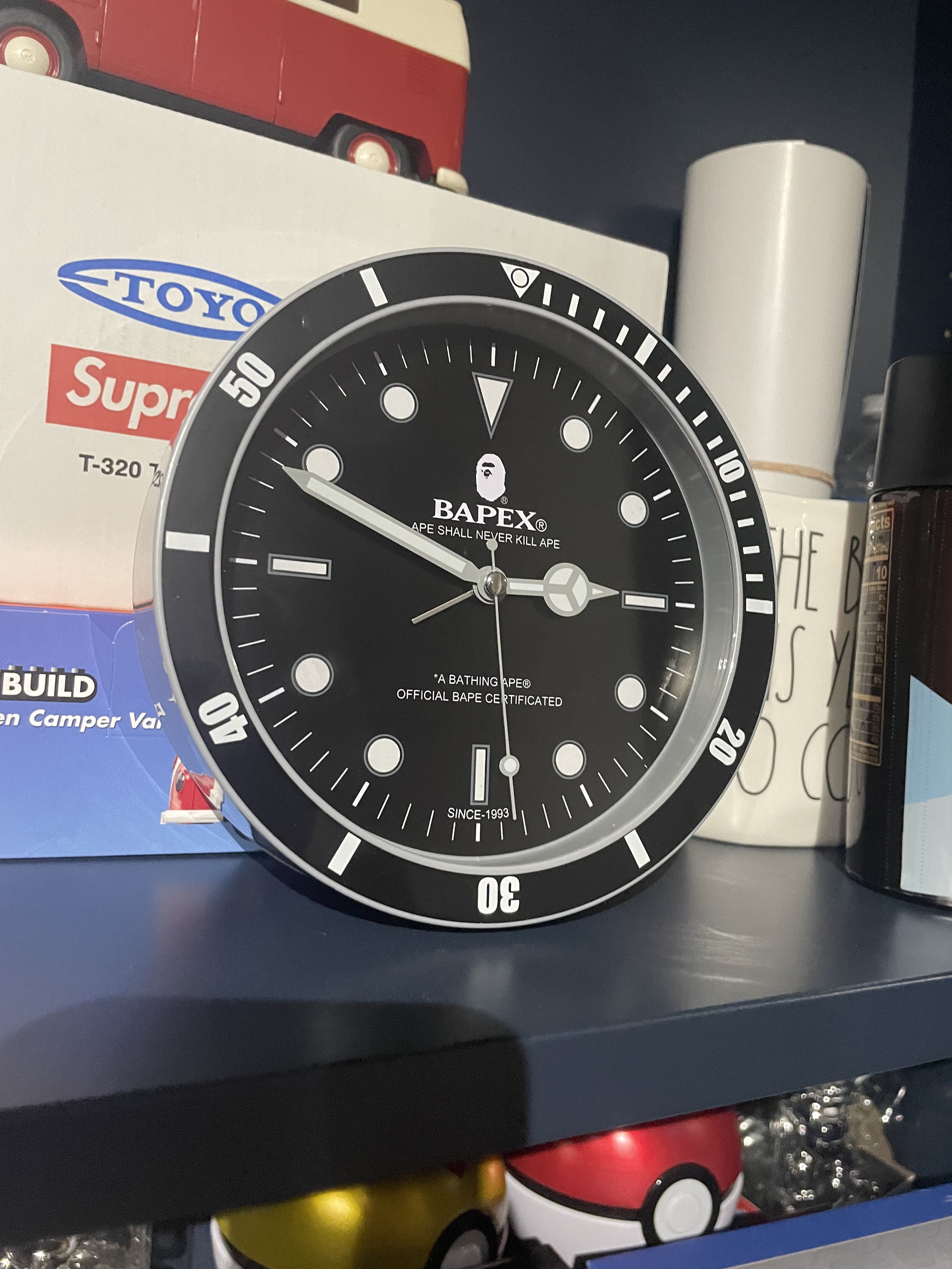 Bape Bapex Desk clock | Grailed