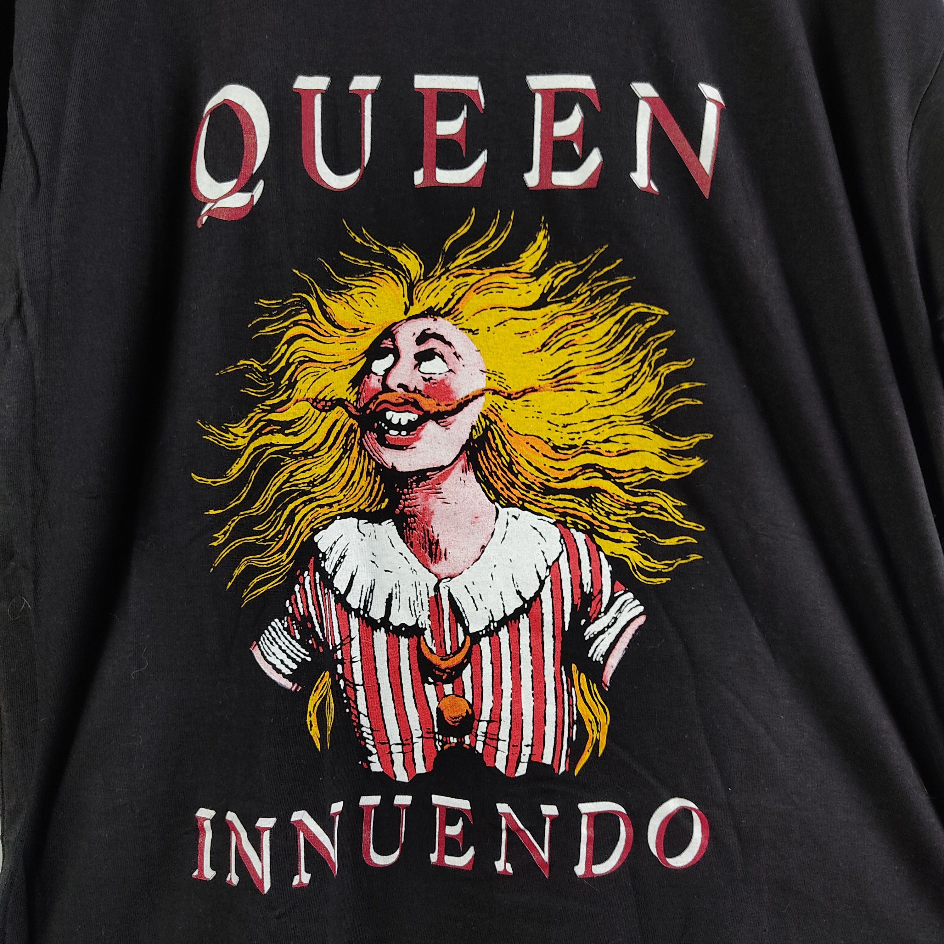 Band Tees × Queen Tour Tee × Vintage 90's Queen Freddie Mercury ...