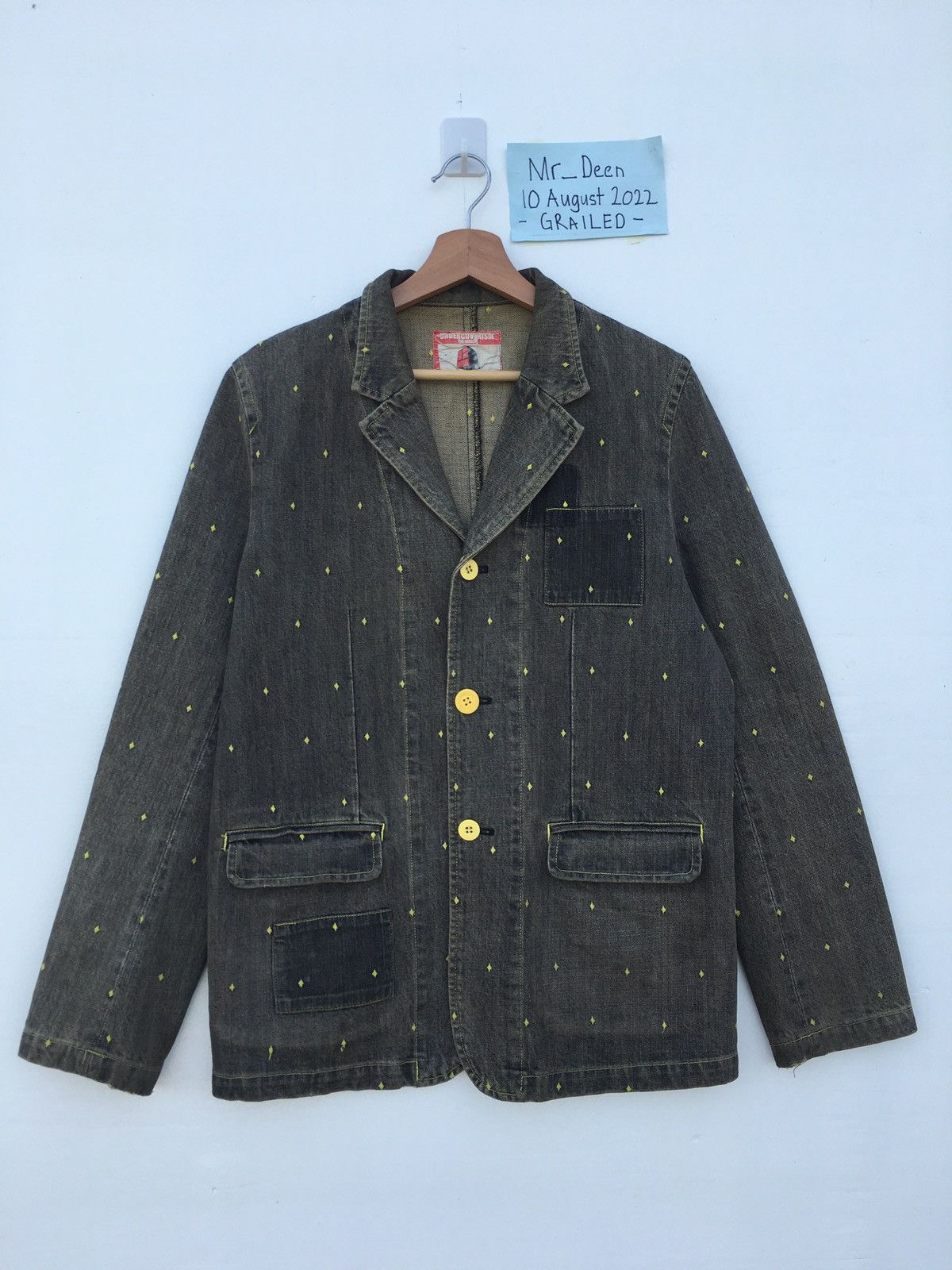 Undercover Rarest SS2002 Undercoverism for Rebels Denim Jacket | Grailed