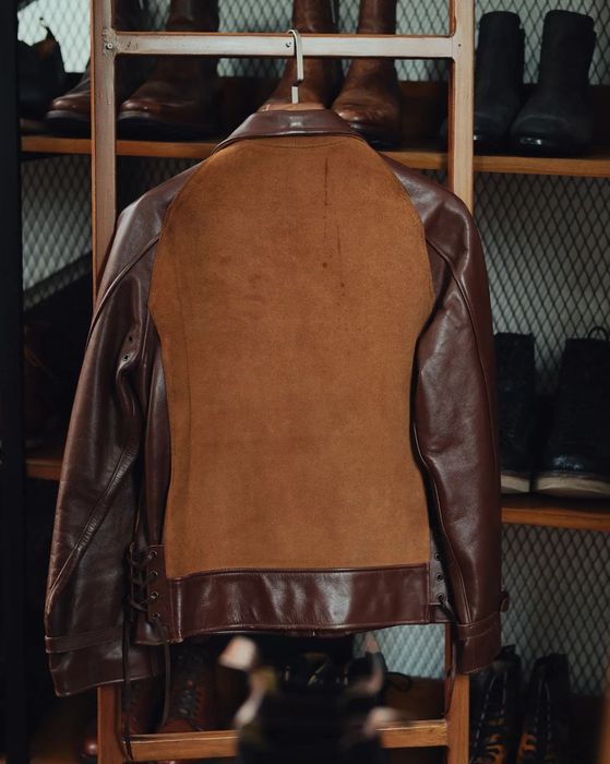 Japanese Brand Style Eyes Horsehide Leather Jacket Original Made in ...