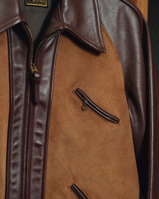 Japanese Brand Style Eyes Horsehide Leather Jacket Original Made in ...