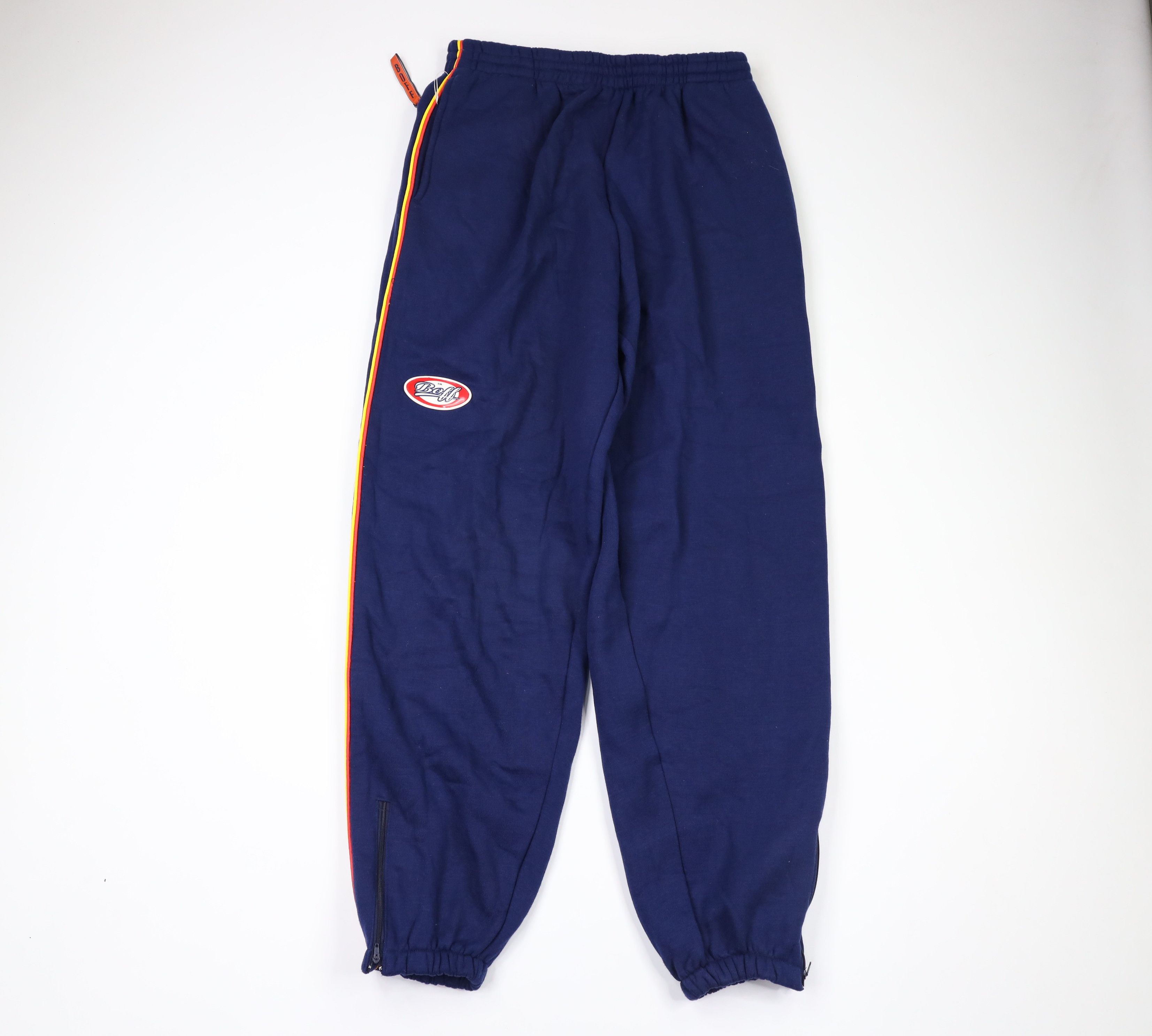 Vintage NOS Vintage 90s Streetwear Sweatpants Joggers Blue | Grailed