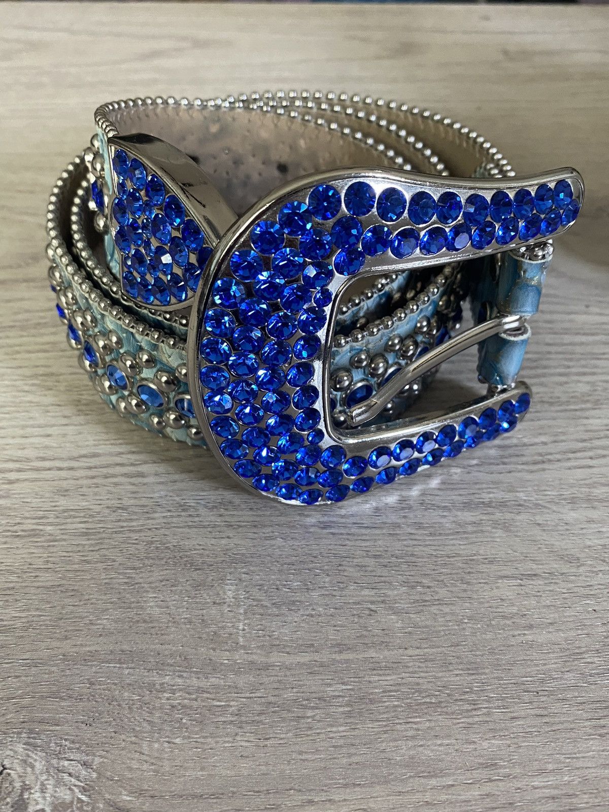 B.B. Simon FULLY LOADED BLUE BB BELT! | Grailed