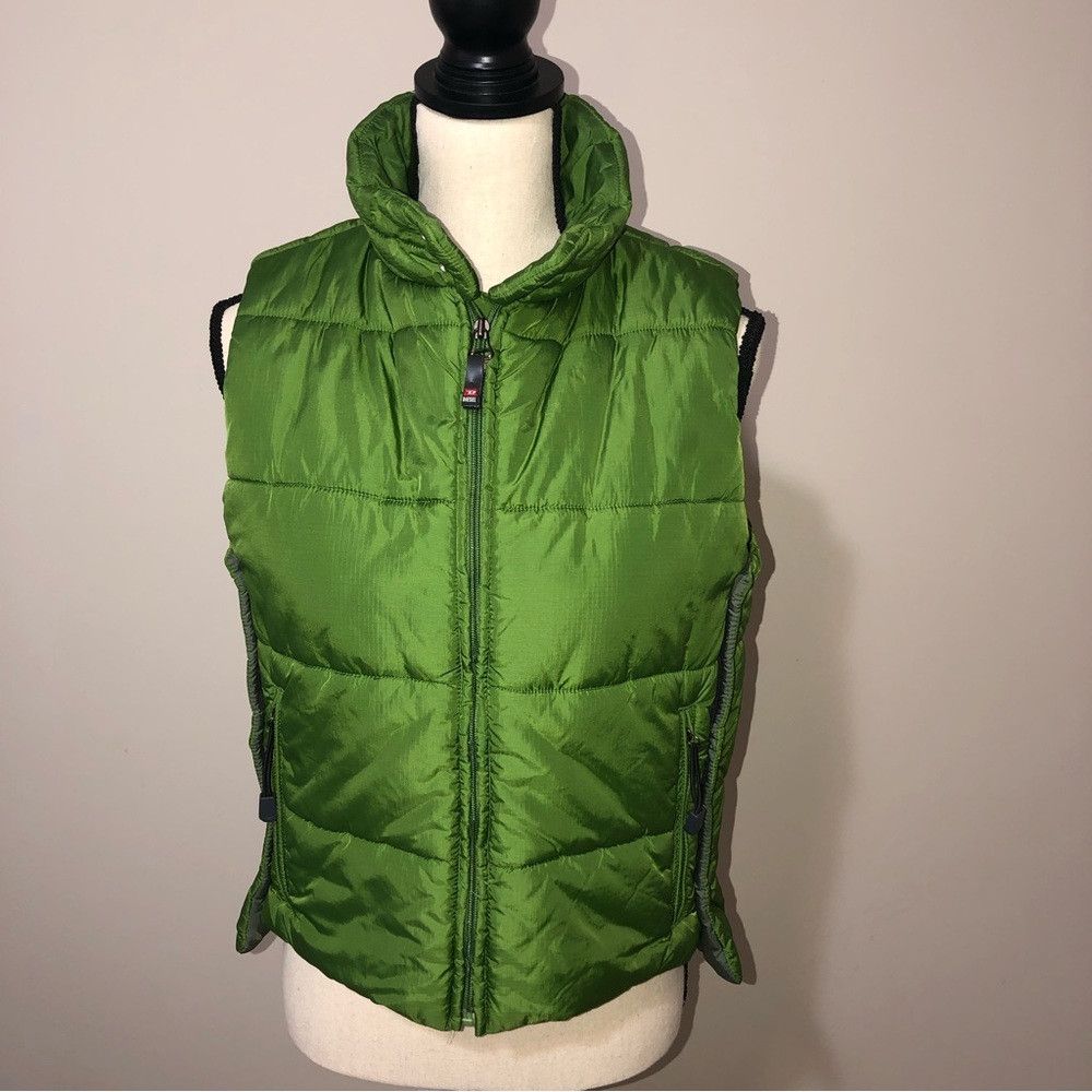 Diesel Diesel Green Puffer Puffy Vest Vintage Unisex | Grailed