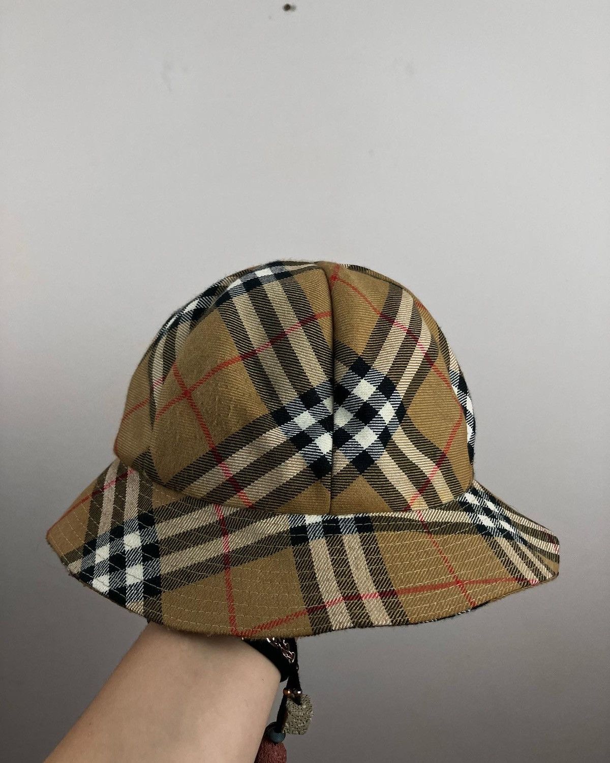 Vintage Burberry Vintage Checkered 80s Bucket Hat | Grailed