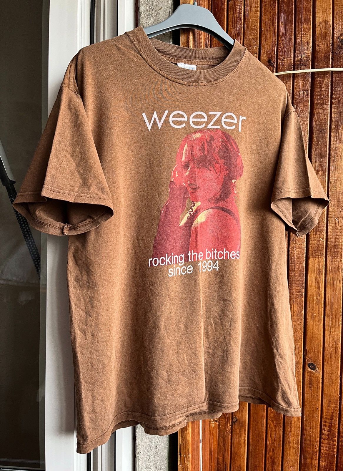Band Tees × Vintage Vintage 1994 Weezer Rocking The Bitches T-Shirt ...