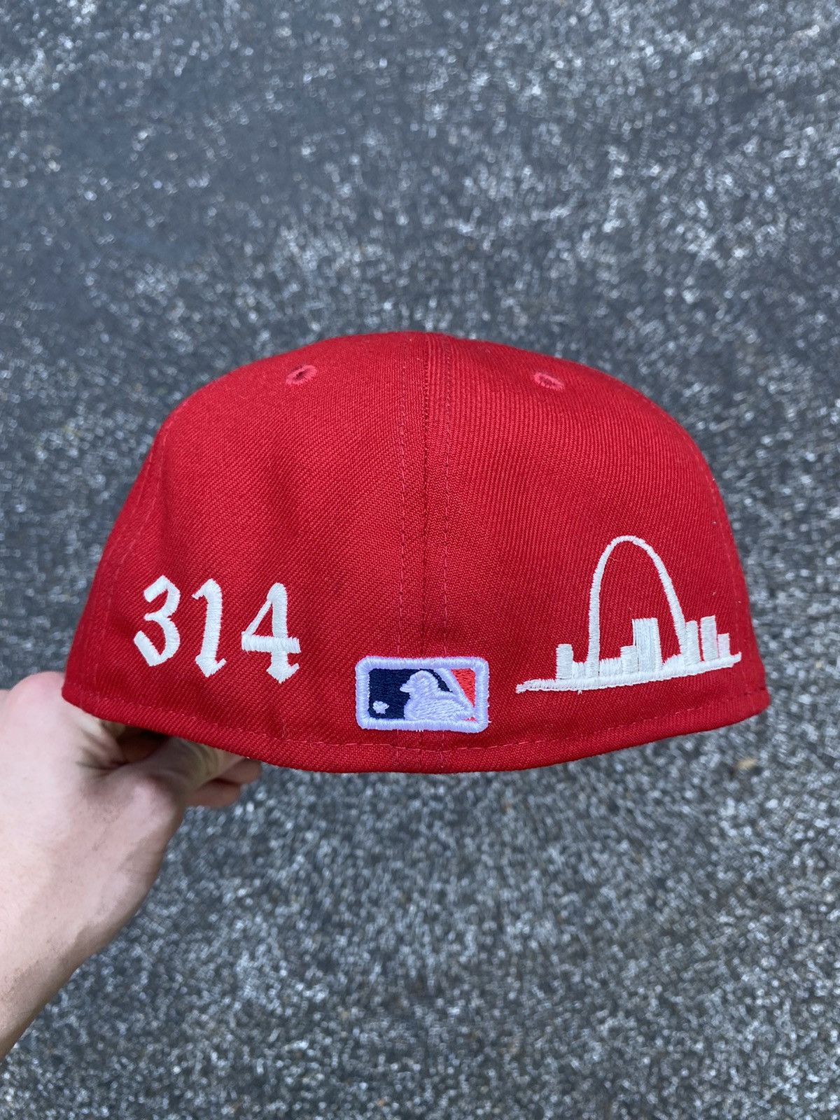 MLB × New Era × Vintage New Era custom 'St. Louis Cardinals' fitted hat ...