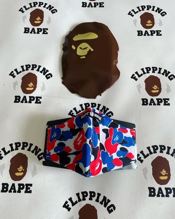 Bape BAPE STORE LONDON AVENUE CAMO MASK MULTI | Grailed