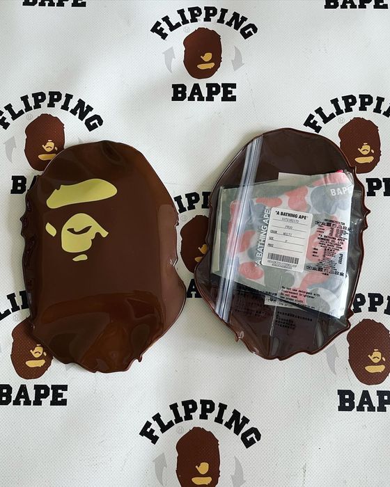 Bape BAPE STORE LONDON AVENUE CAMO MASK MULTI | Grailed