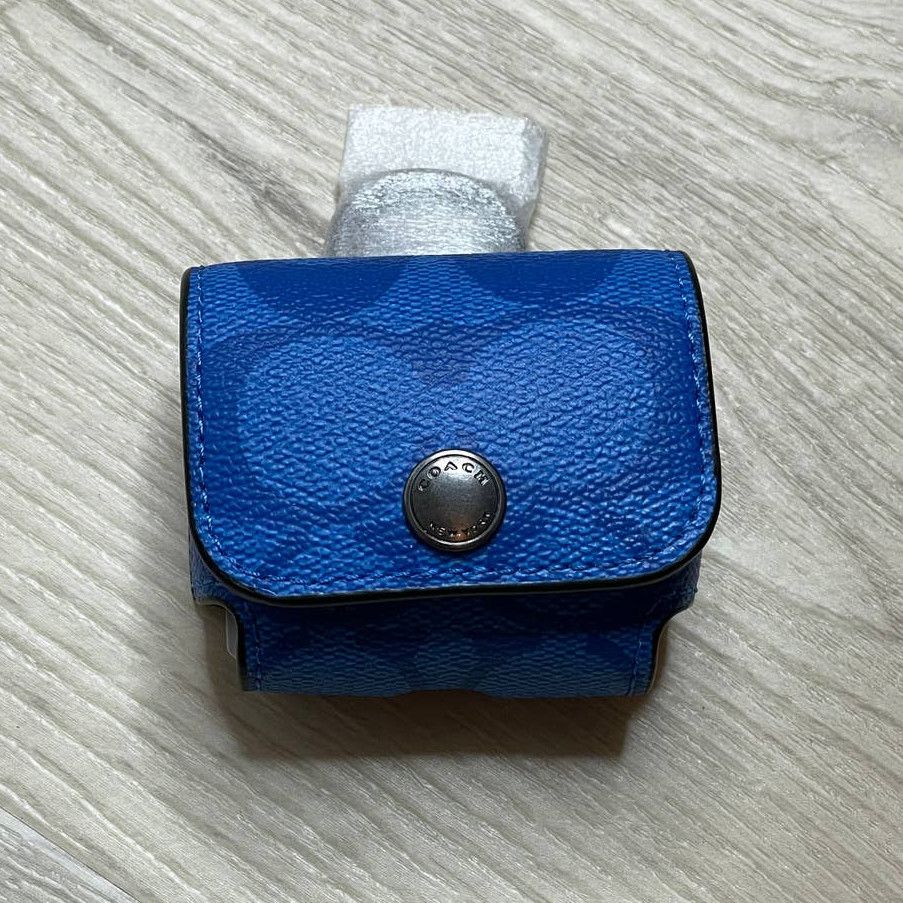 Coach Coach Earbuds Case AirPods Pro Signature Coated Canvas | Grailed
