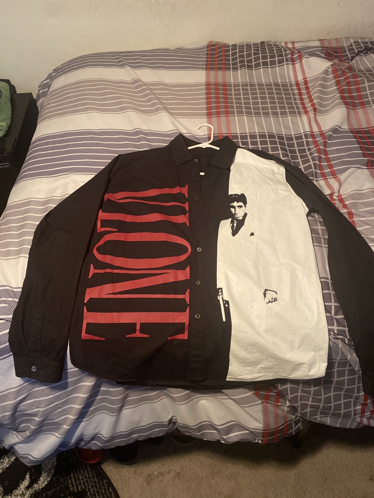 Vlone Vlone Scarface Button Up | Grailed