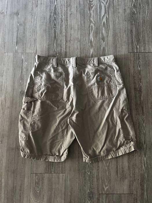 Carhartt TAN CARHARTT SIZE 40 SHORTS | Grailed