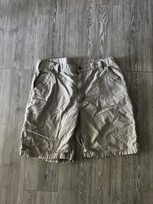 Carhartt TAN CARHARTT SIZE 40 SHORTS | Grailed