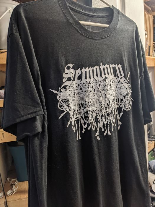 Band Tees Haunted Mound x SEMETARY SKELLINGTONS Merch Shirt | Grailed